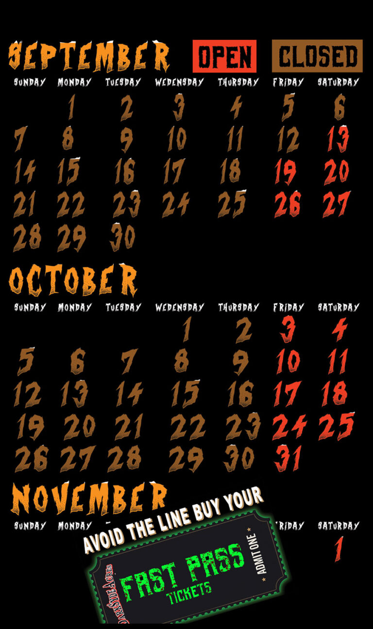 Event Dates for Haunted House Attractions in Michigan-DarkSyde Acres ...